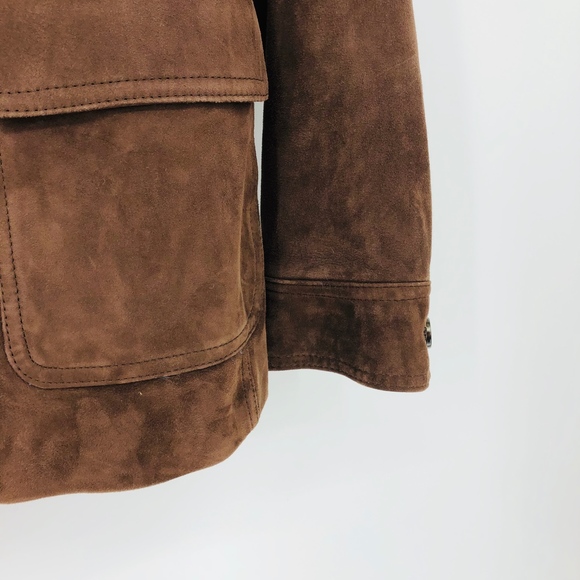 Talbots | Jackets & Coats | Talbots 0 Leather Safari Jacket | Poshmark